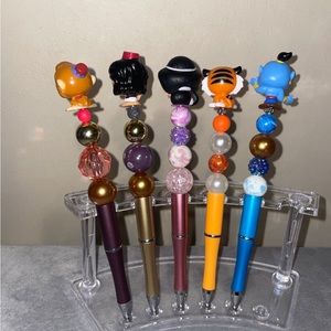 Disney | Office | Doorable Disney Aladdin Beaded Pen 5 Piece Set | Poshmark